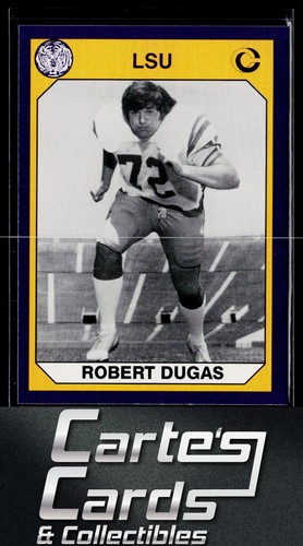 Robert Dugas 1990 Collegiate Collection LSU Tigers #87 LSU Tigers | eBay