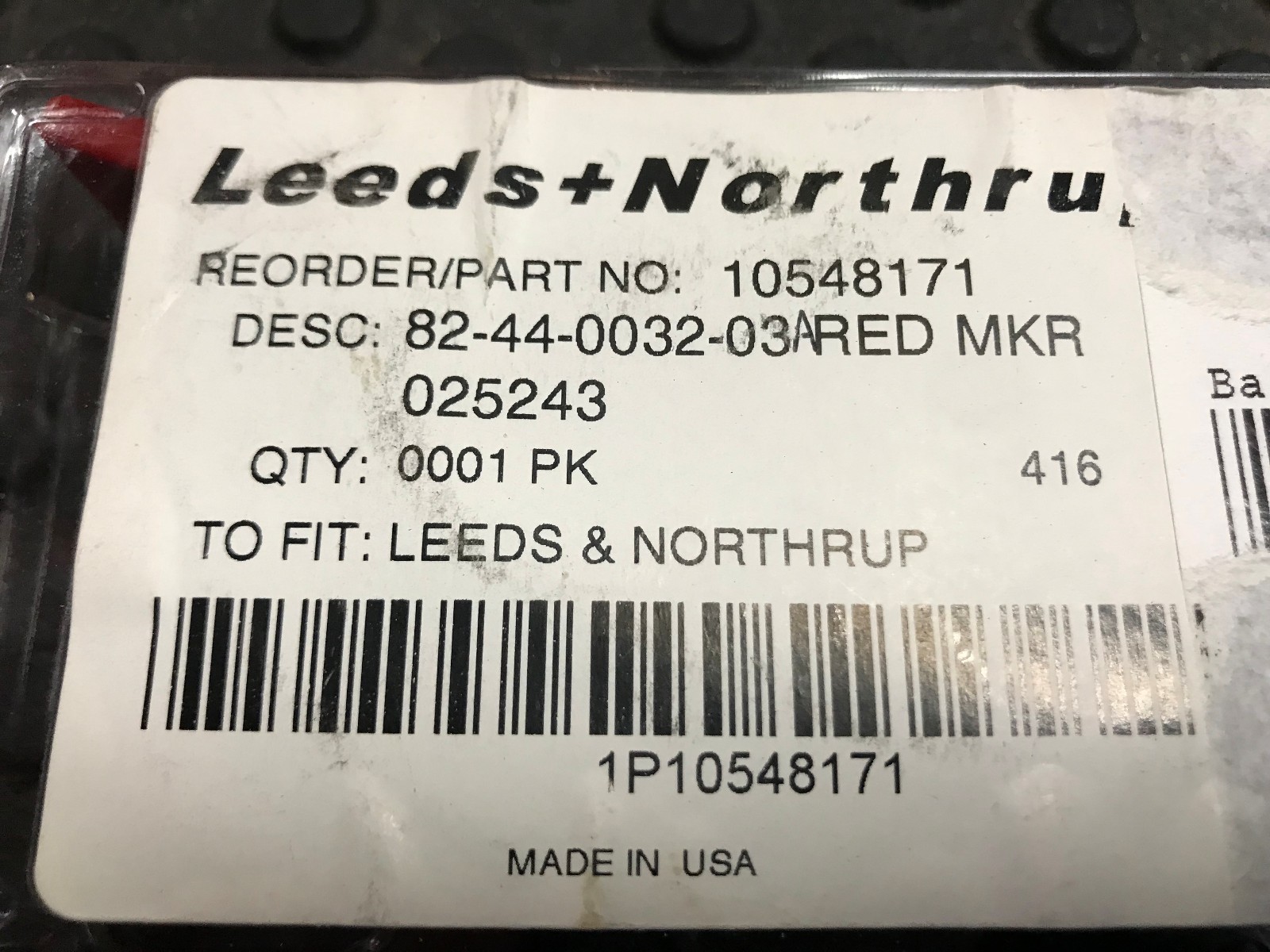 Leeds+Northrup Ink Chart Recorder Fiber Tip Pen Refills Red 3 PACK 82 ...