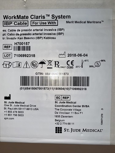 WORKMATE CLARIS SYSTEM IBP Cable NEW | eBay UK