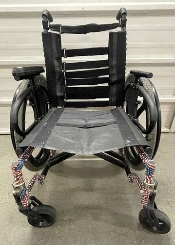 Quickie 2 Folding Wheelchair American Flag X-Core 24” Wheels Natural ...