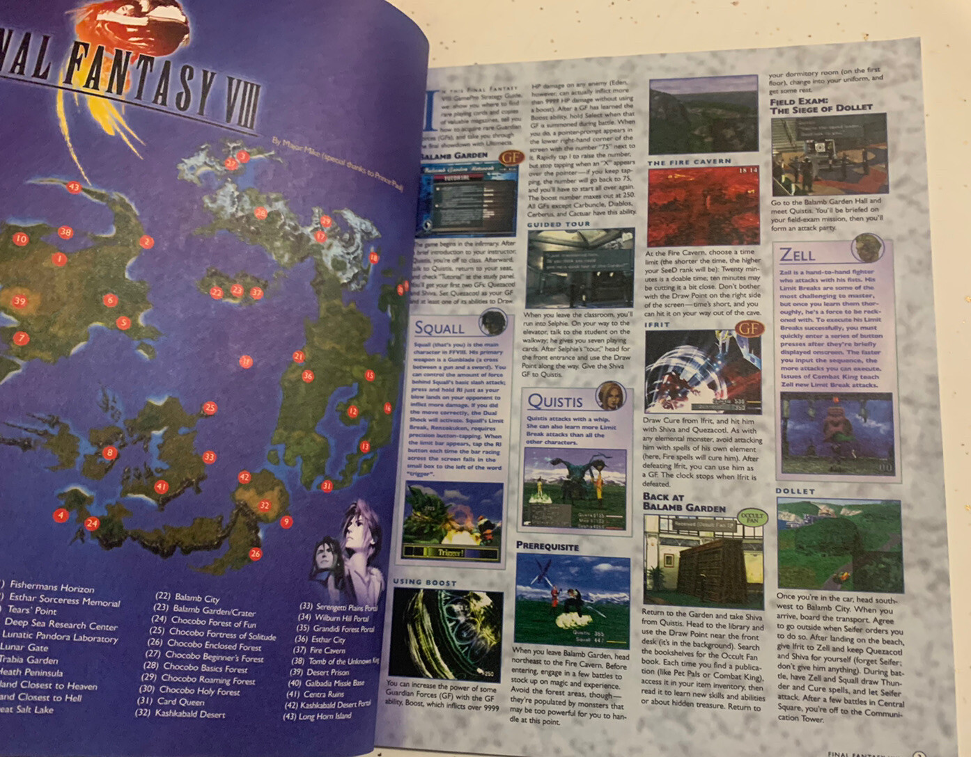 Final Fantasy VIII 8 GamePro Strategy Guide - Playstation- GamePro ...