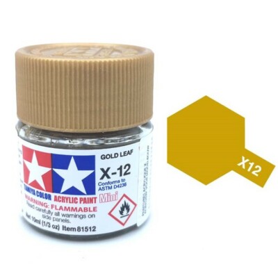 Tamiya X-12 - Or métallisé brillant (10ml) | eBay