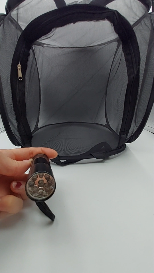 BicBugs collecting kit - 30x envelopes, 8x vials, forceps, cage, uv ...