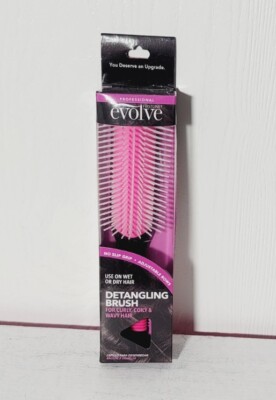 NEW Professional Firstline Evolve Detangling Brush For Curly, Coily & Wavy Hair | eBay