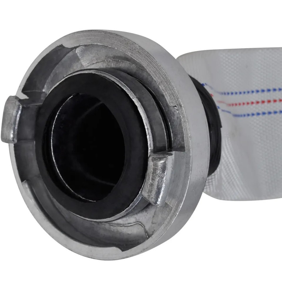 Fire Flat Hose 20 m with C-Storz Couplings 2 Inch Water Hose Garden ...