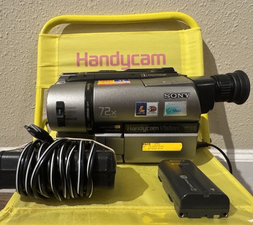 Sony Handycam CCD-TRV65 NTSC Hi8 Camcorder w/Nightshot TESTED WORKING ...