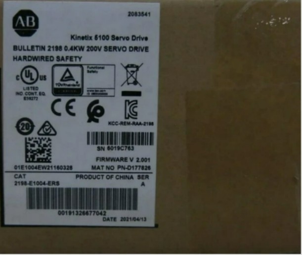 100% Original Allen Bradley 2198-E1004-ERS SER A Kinetix 5100 Servo ...