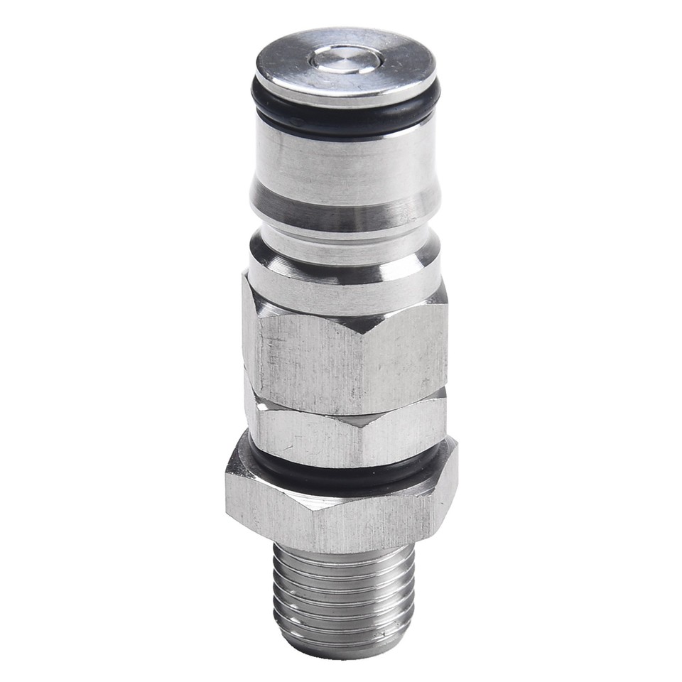 Sleek Silvery Ball Lock Gas Bulkhead Post Liquor Adapter for ...