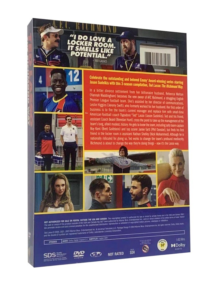 Ted Lasso: the Complete Series season 1-3 (DVD, 7-Disc Set) New | eBay