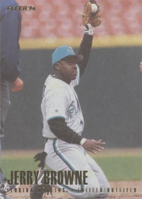 1996 Fleer - Jerry Browne #382 for sale online | eBay