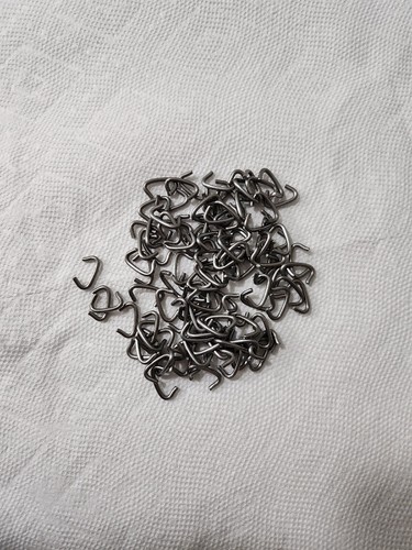 1/2" Stainless Steel Hog Rings 100 Count bag made in USA free shipping ...