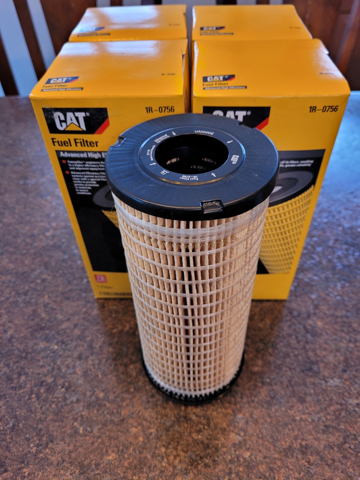 CATERPILLAR 1R-0756 - Cross reference fuel filters