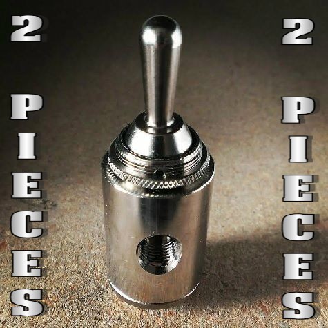 2pcs - Manual Air Ride Toggle Switch Paddle Pneumatic Dump Valve 3 Port ...