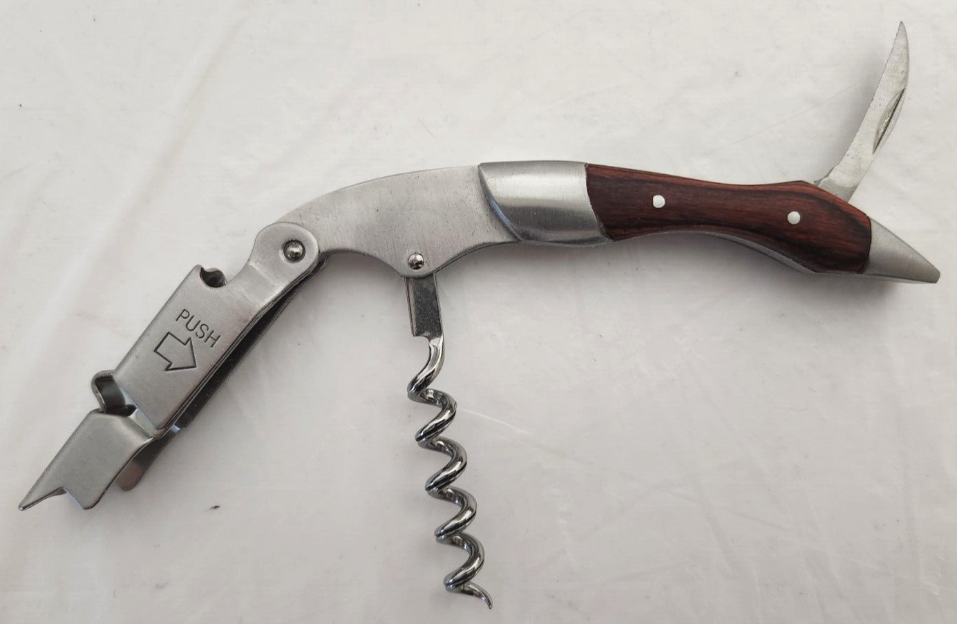 Prestige Waiters Corkscrew By Coutale Sommelier Rosewood - Free Shipping