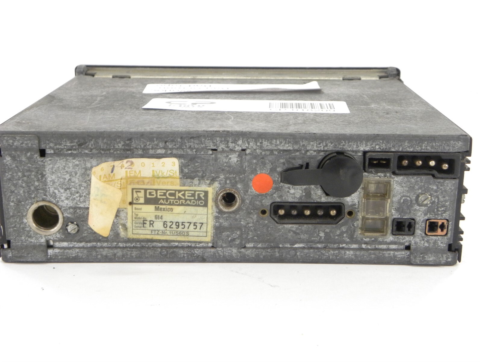 1981-1985 Mercedes-Benz 380SEL 500SEL W126 Becker 614 Mexico Cassette ...