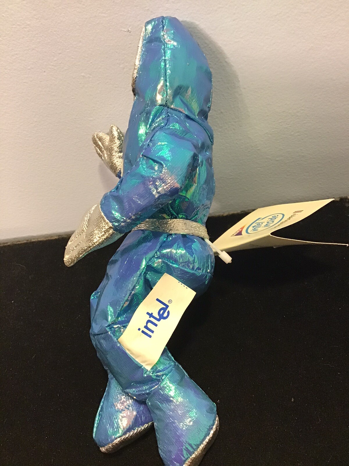 VINTAGE-1997 INTEL INSIDE PEMMX PENTIUM II SPACEMAN-BLUE METALLIC PLUSH ...