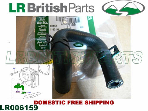 GENUINE LAND ROVER THROTTLE BODY HOSE LR3 RANGE ROVER SPORT 07-09 ...