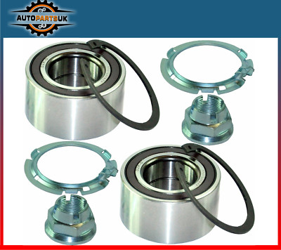 FRONT WHEEL BEARING KIT PAIR FITS NISSAN NOTE MICRA SUNNY CUBE VERSA ...