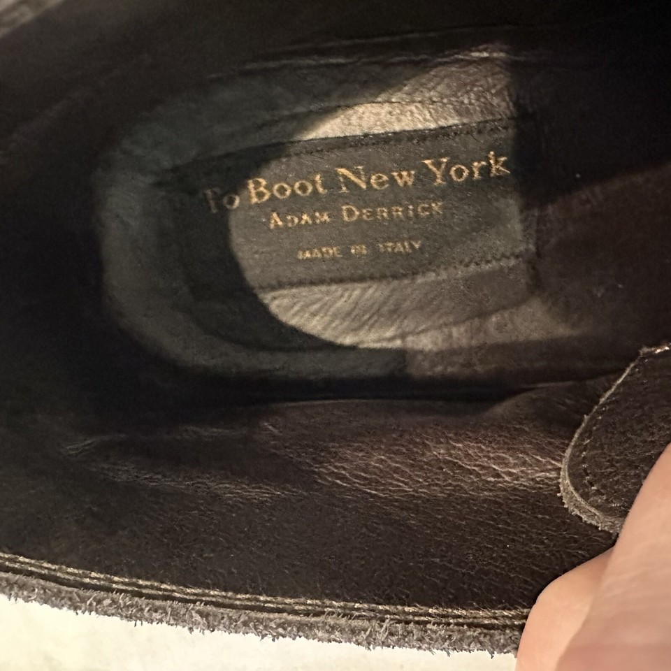 To Boot New York Adam Derrick Men’s Gray Suede Derby Chukka Boot Lace ...