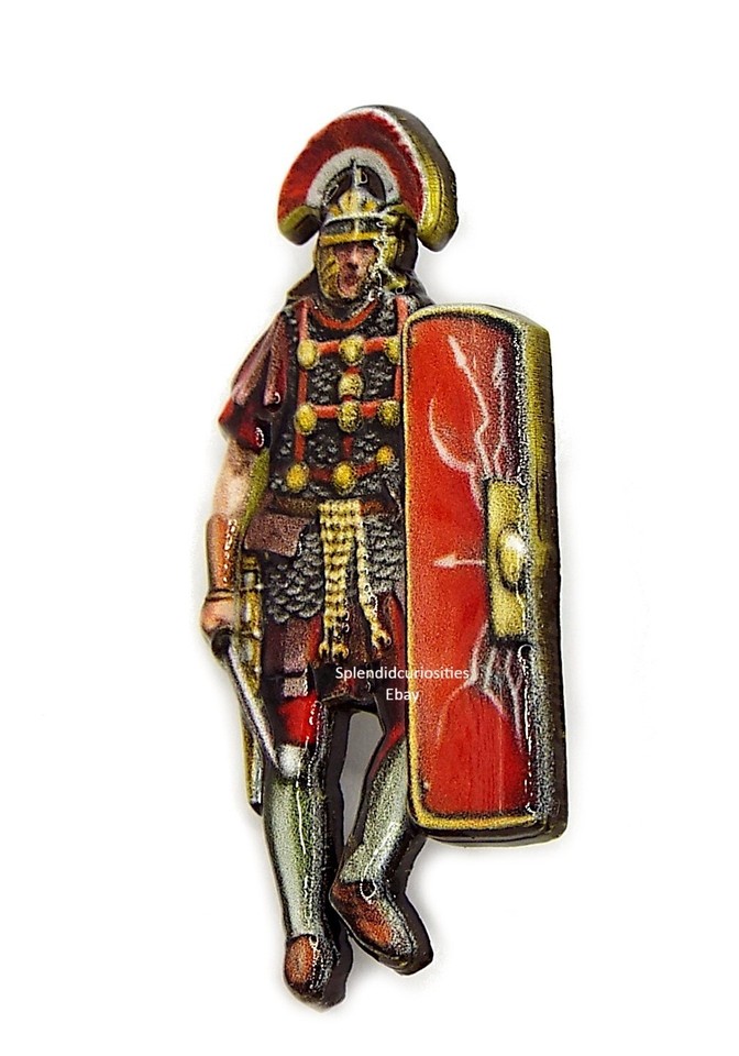 Roman Centurion Soldier 3D Enamel Pin Badge | eBay UK