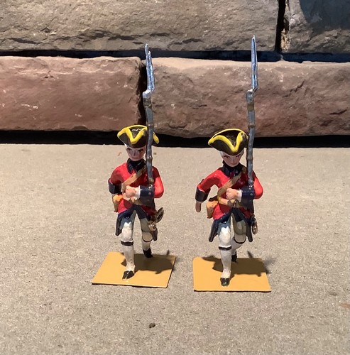 Lead Toy Soldiers ALMIRALL British Infantry French & Indian War Mignot ...