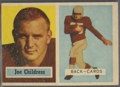 1957 Topps #100 Joe Childress Chicago Cardinals | eBay
