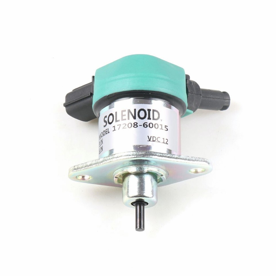 17208-60010 17208-60015 Fuel Shutoff Solenoid Compatible With Kubota ...