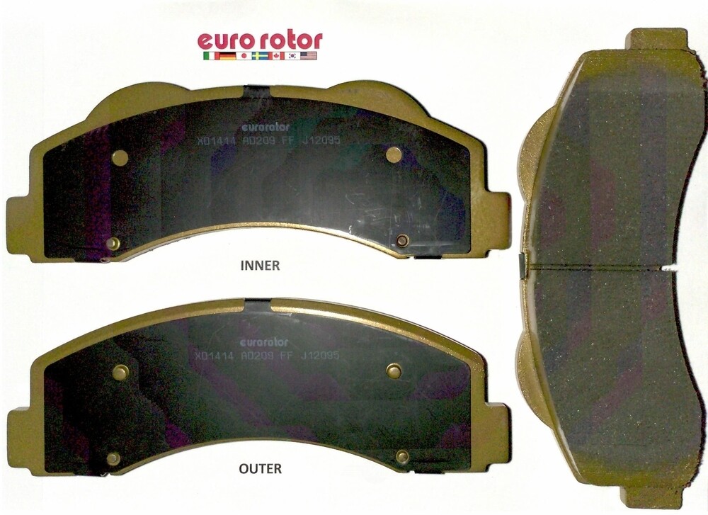 Disc Brake Pad Set-* ICE Ceramic - includes installation hardware ...