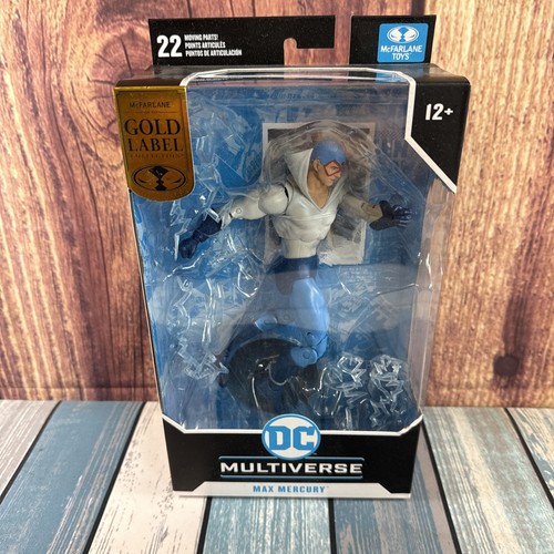 Max Mercury DC Multiverse Gold Label The Flash Action Figure McFarlane ...