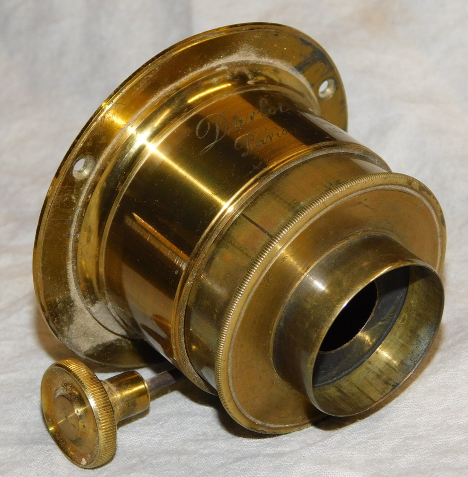 Darlot Single Achromat Landscape Pill Box Brass Lens | eBay UK