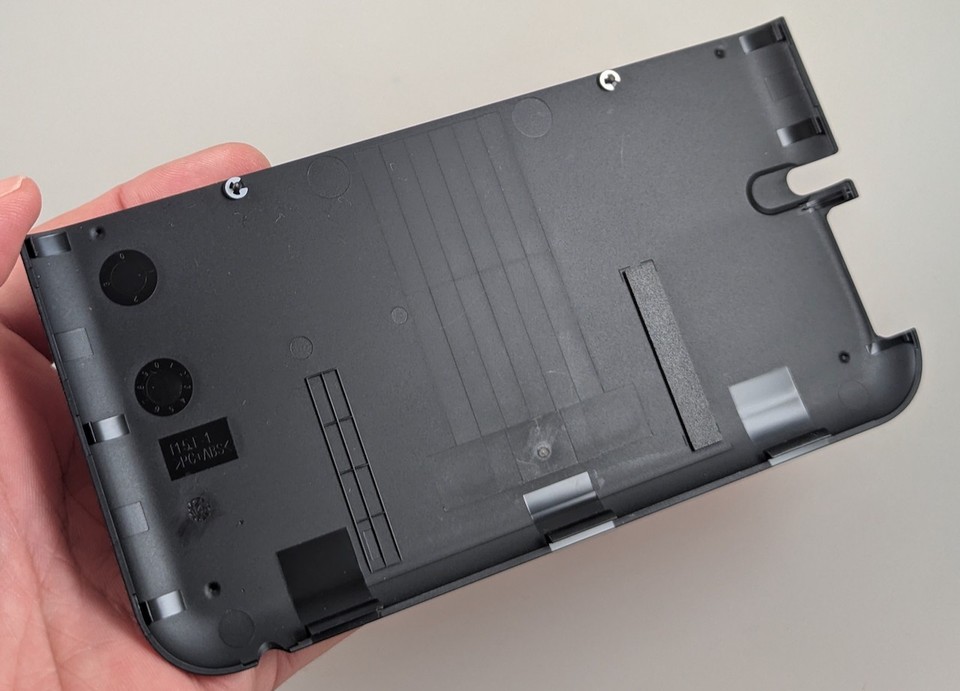 Nintendo 3DS XL Super Smash Bros Red Replacement Shell + Battery Cover ...
