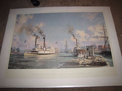JOHN STOBART "Sacramento, Celebrated Steamer Chrysopolis" Sign ...