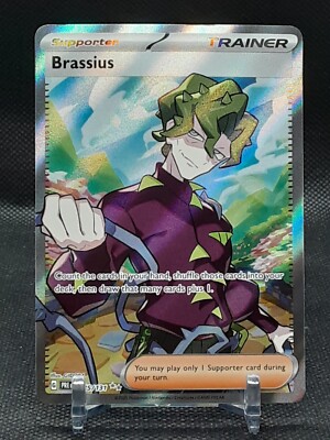 BRASSIUS 2025 POKEMON PRISMATIC EVOLUTION FULL ART HOLO #135/131 QQ | eBay