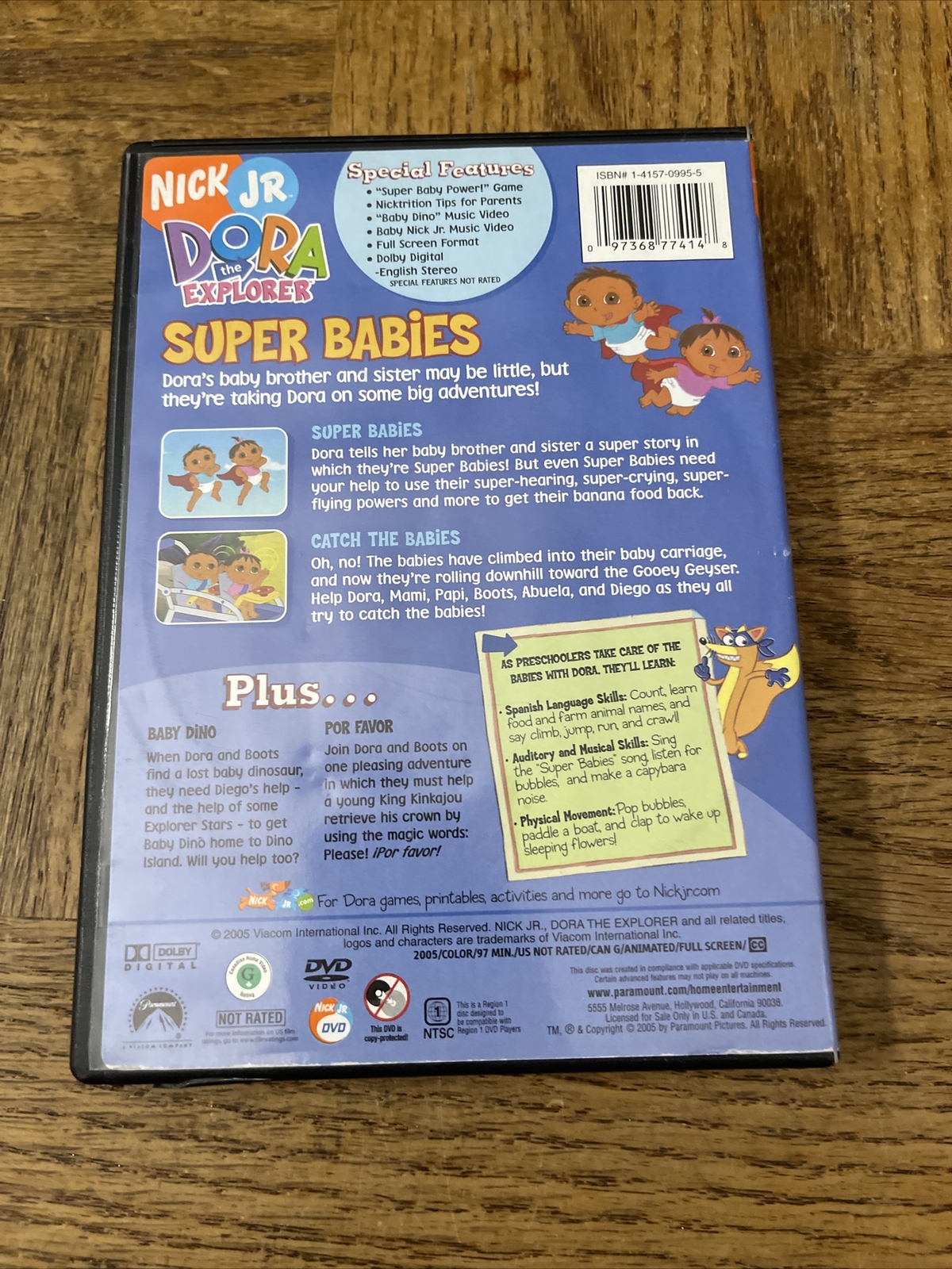 Dora The Explorer Super Babies DVD 97368774148| eBay