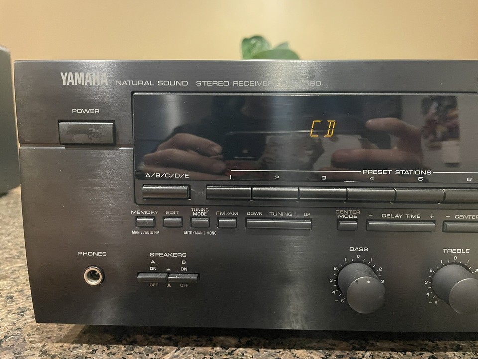 Yamaha RX-V590 Natural Sound Stereo AV Receiver- Tested | eBay