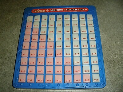 Magic Math Machine Addition /Subtraction Learn Educational Study Tool ...