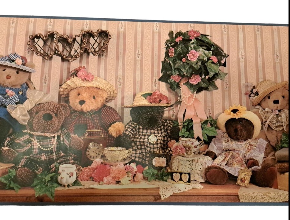 Victorian Tea Party Border