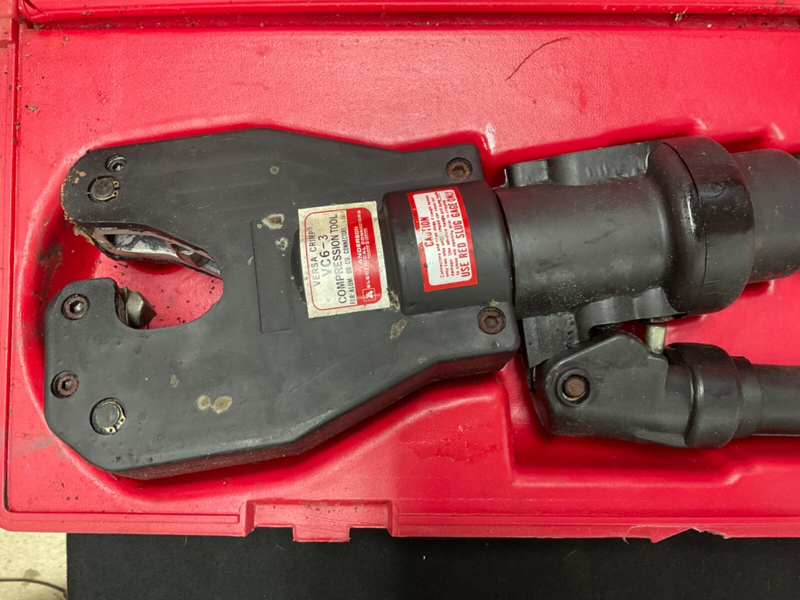 Anderson Vc6 Vc6-3 Versa-crimp Manual Hydraulic Compression Tool. for ...