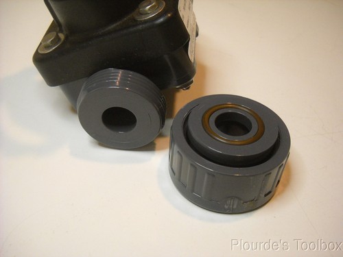 New Spears Sch 80 PVC 1/2" True Union Diaphragm Valve, Socket Weld ...