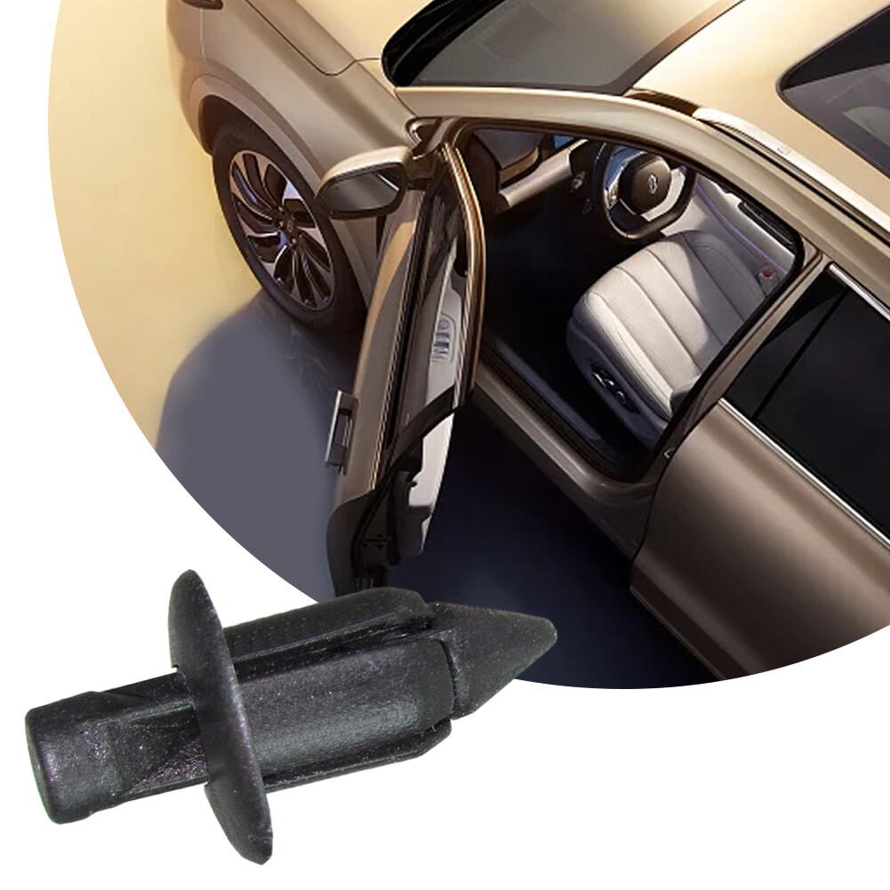 100pcs 6mm Hole Front Bumper Trim Panel Car Retainer Clip Plastic Rivet ...