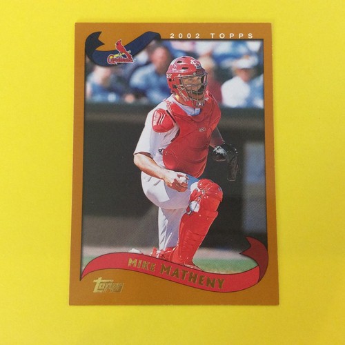2002 Topps #4 Mike Matheny St. Louis Cardinals | eBay