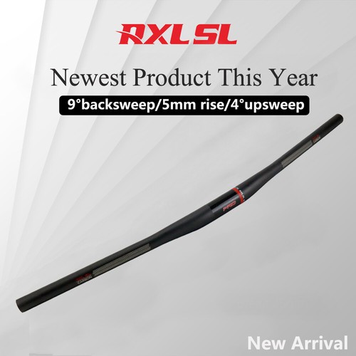 Mountain Bike Racing Handlebars 31.8mm 9°Backsweep MTB Carbon Downhill ...