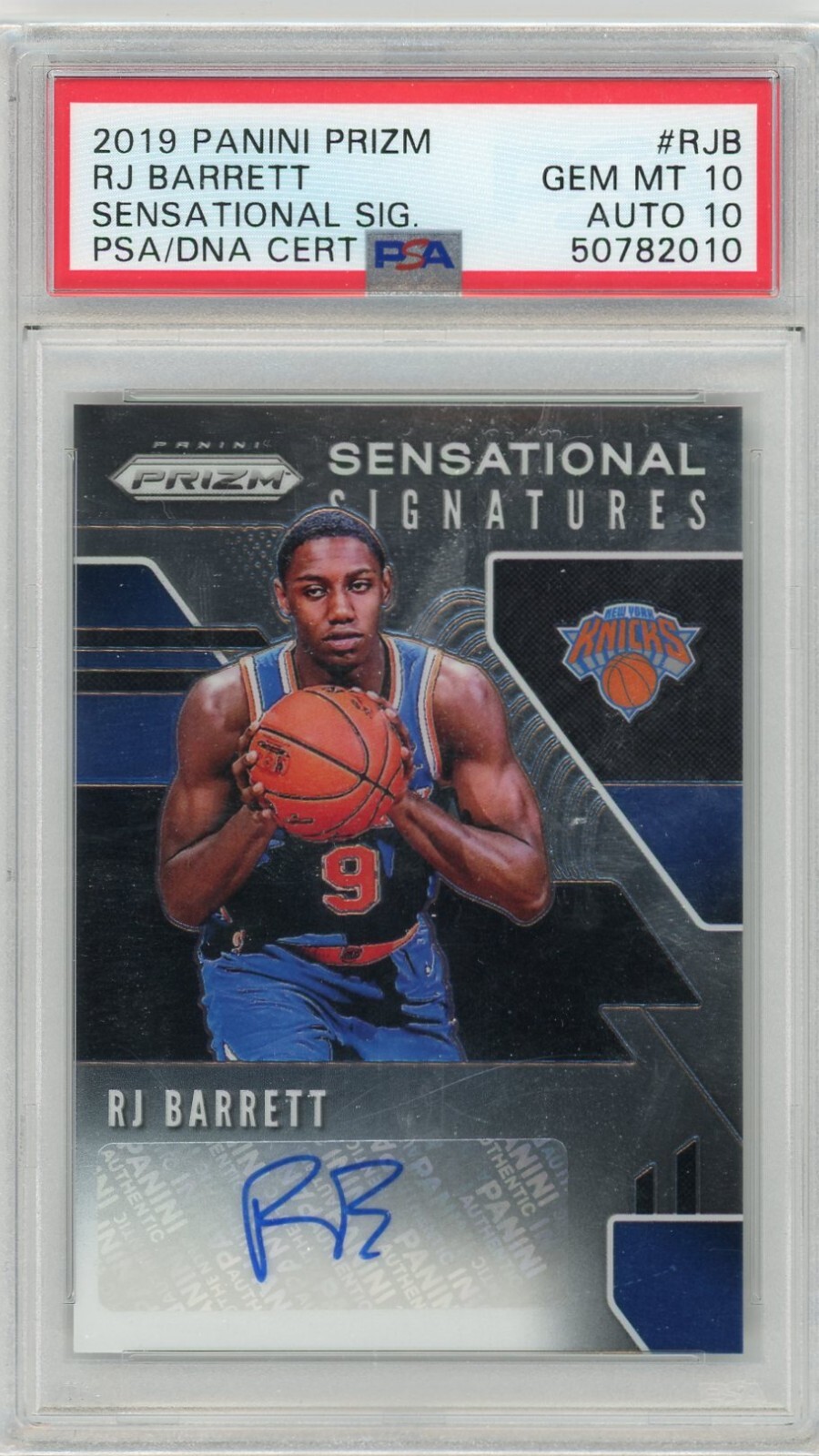 2019-20 Panini Prizm - Sensational Signatures RJ Barrett #SS-RJB (AU ...