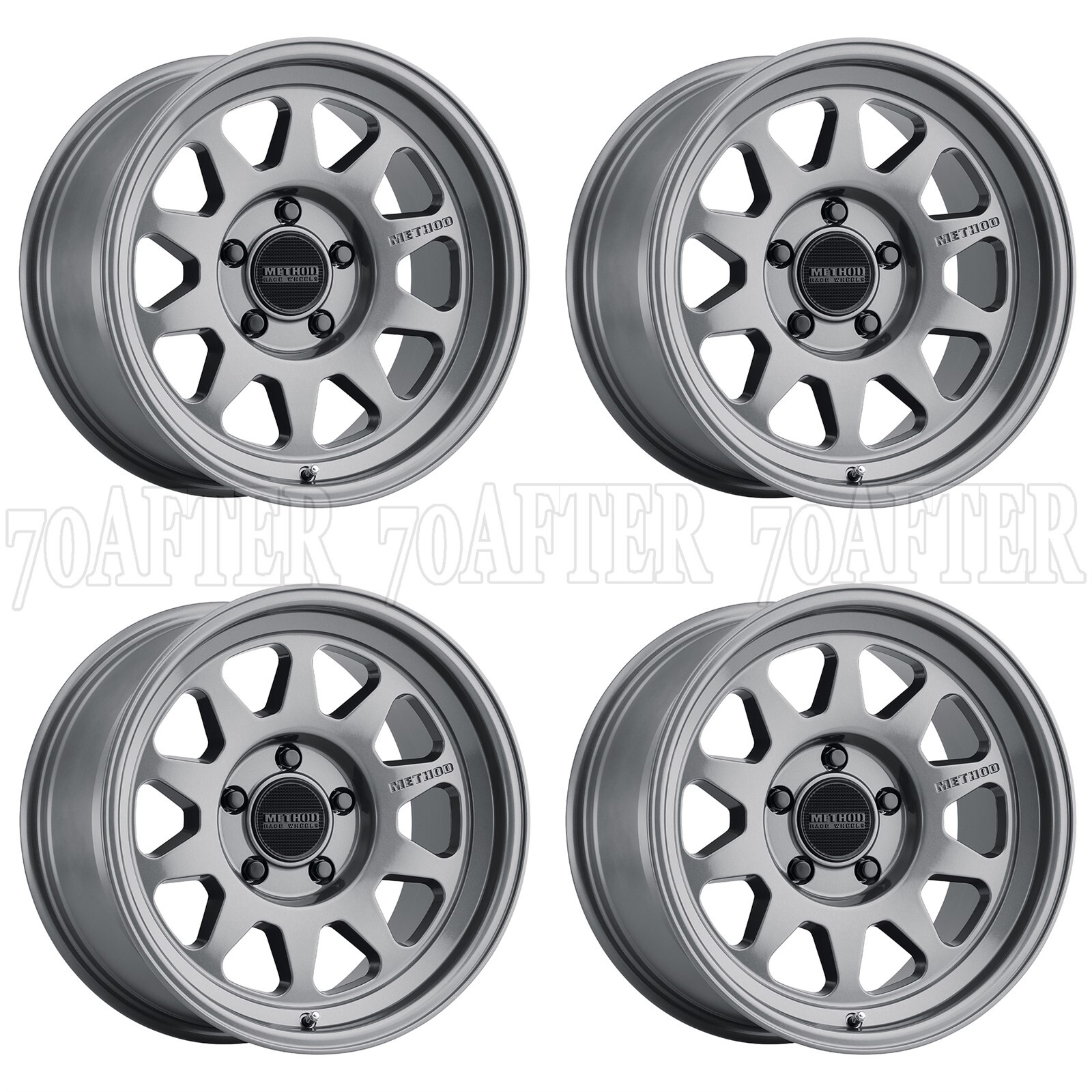 (4X) Method MR316 Wheels [18x9|5x150|ET:18|CB:110.5] Gloss Titanium | eBay
