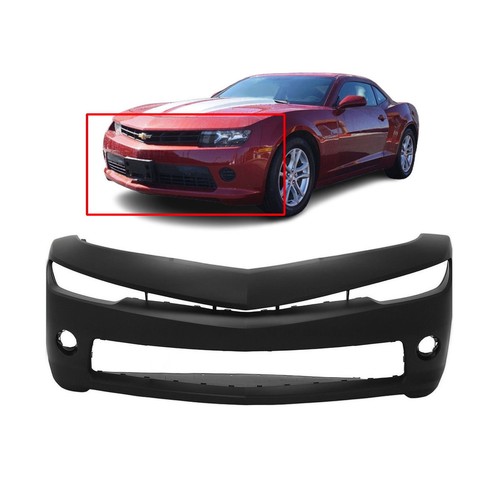 Bumper Cover For 2014-2015 Chevrolet Camaro LS/LT W/Fog Holes GM1000963 ...