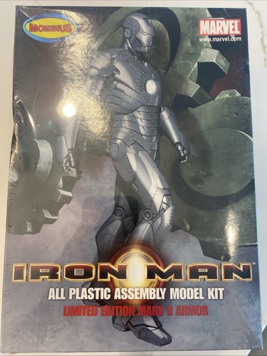 Marvel Moebius IRON MAN Limited Edition MARK II ARMOR Plastic Assembly ...