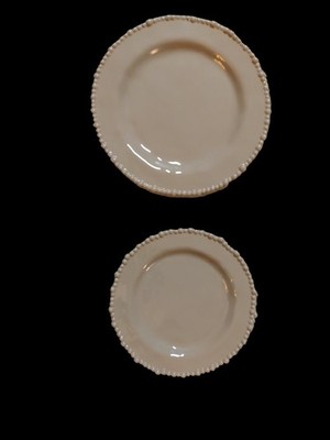 Home Expressions 8 Piece Plate Set 100% Melamine Taupe Color | eBay
