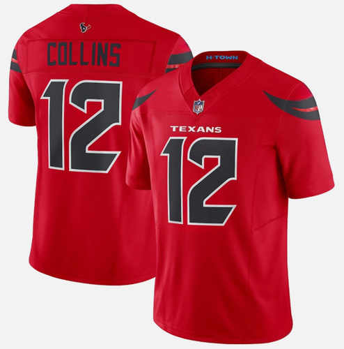 Mens Texans #12 Collins Limited Stitched Jersey Gift For Christmas | eBay