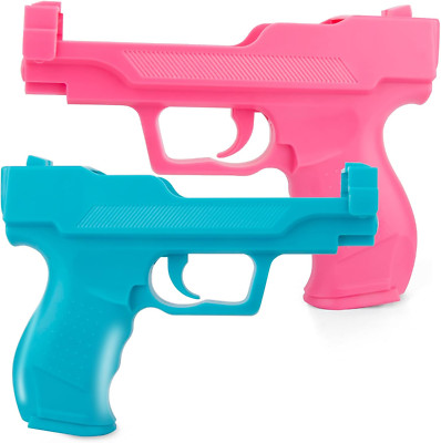 2 pack Wii Motion Plus Gun for Nintendo Wii Remote Controller wii ...