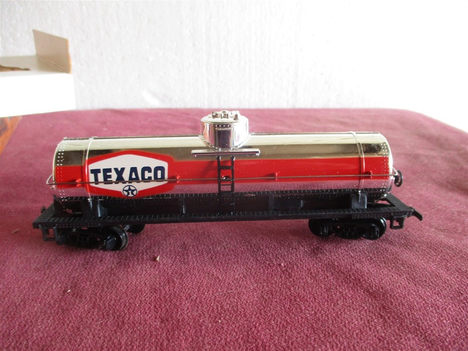 Tyco #367D HO Scale Texaco No # Single Dome Tanker Train Car Railroad ...